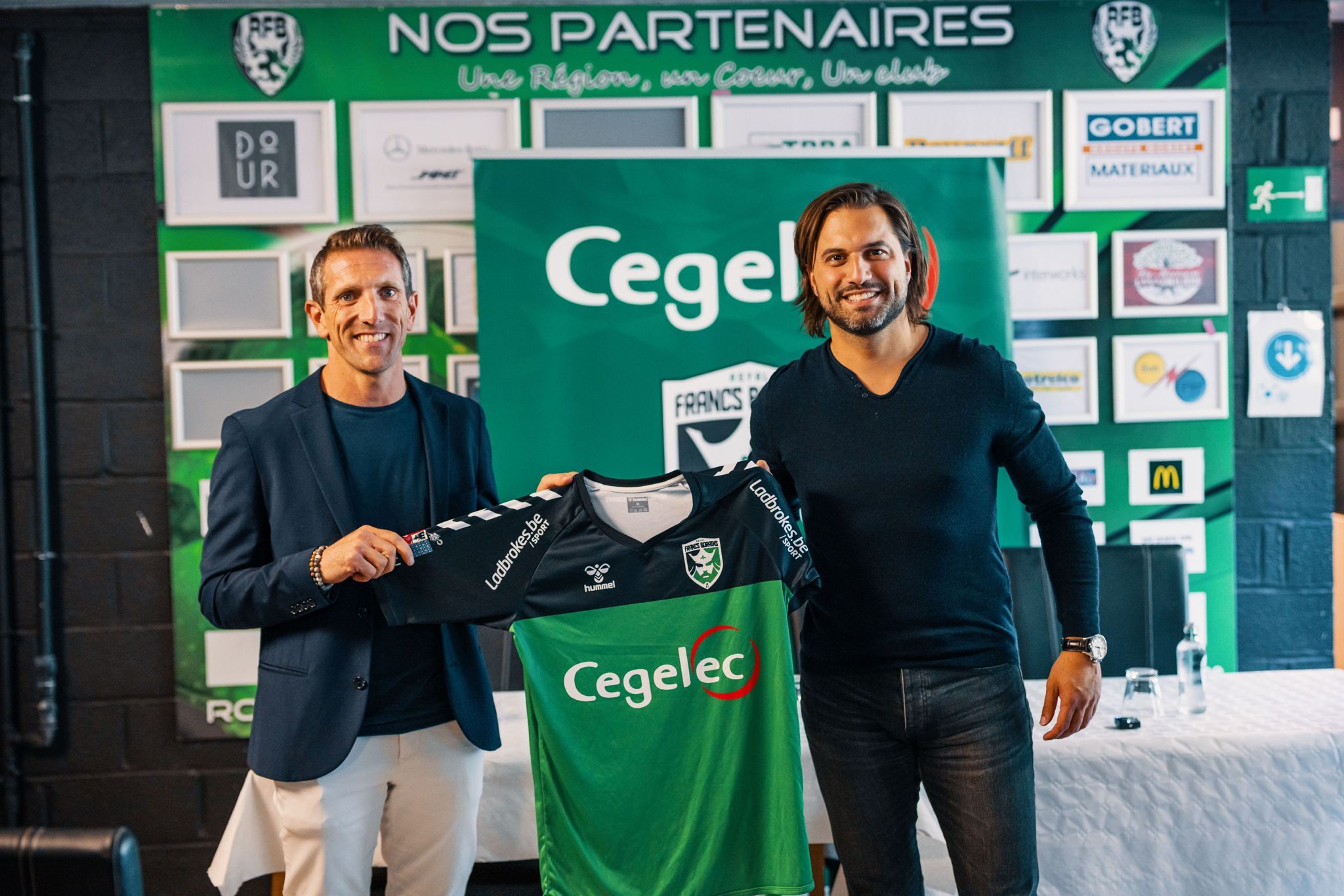 Fellaini, Scimè et Bastien au RFB | Royal Francs Borains